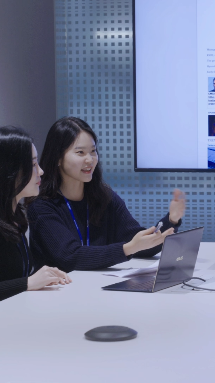 HD현대 채용 메인 페이지